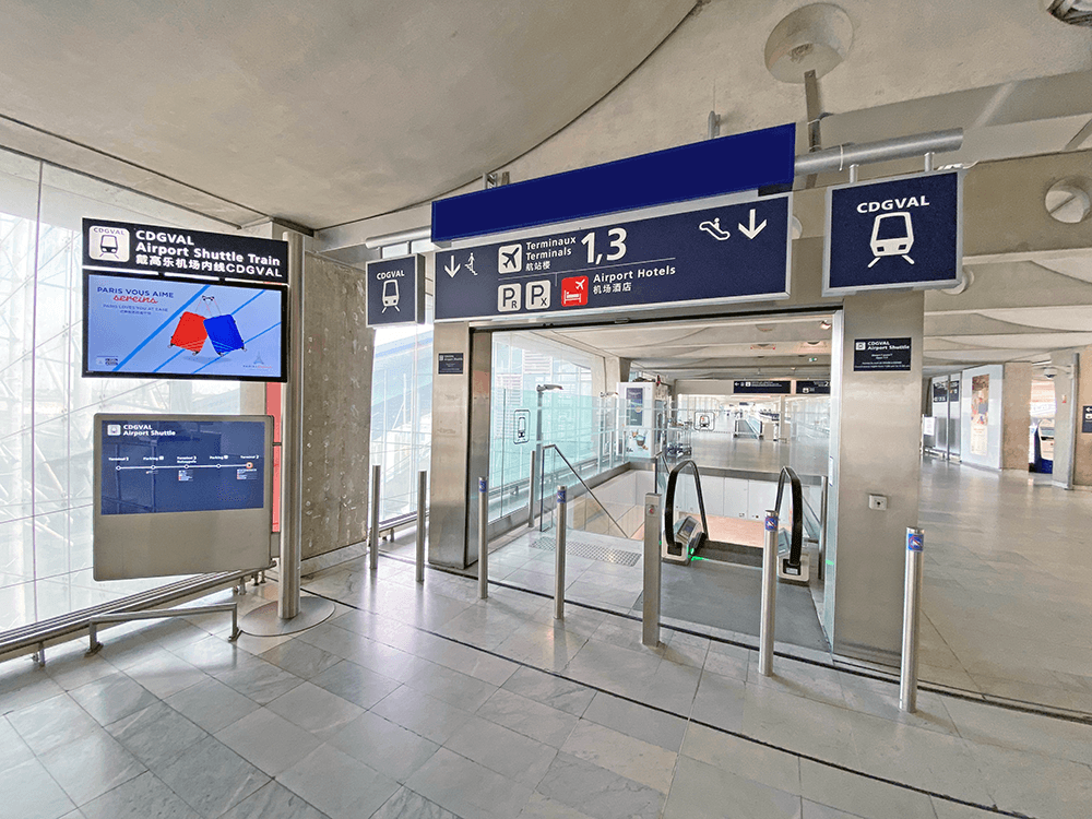 CDGVAL Airport shuttle - PARIS CHARLES DE GAULLE AIRPORT (CDG)