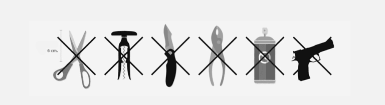 Security check, Banned Items Paris-CDG Airport | EasyCDG