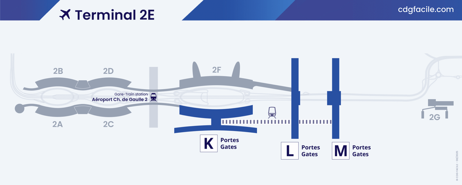 Terminal 2E - PARIS CHARLES DE GAULLE AIRPORT (CDG)